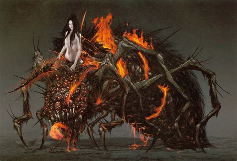 Quelaag La Bruja Del Caos Wiki Dark Souls Fandom Dark Souls Art