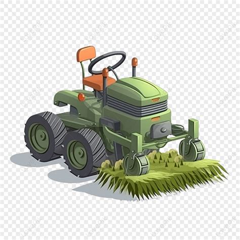 잔디 깎는 기계 옐로우 시트차량삽화보리 베기 Png 일러스트 무료 다운로드 Lovepik