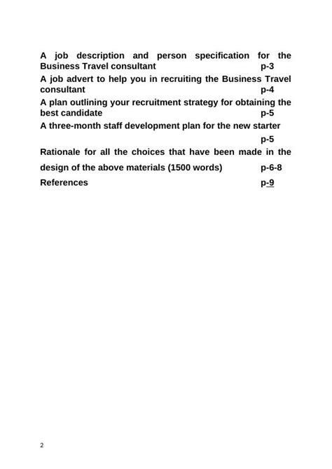 Recruitment And Staffing Plan Buni Travels Analysis