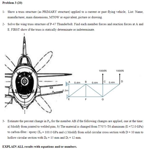 Solved Problem 3 201 ﻿show A Truss Structure As Primary
