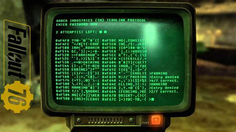 Fallout How To Easily Complete Hack A Terminal Daily Quest