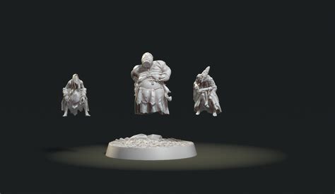 🧙‍♀️ Crones From The Witcher 3・ Stl File For 3d Printing・cults