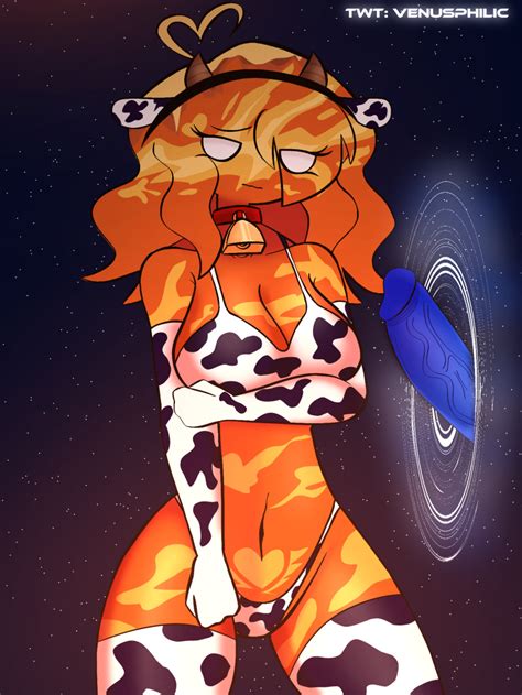 Rule 34 Big Breasts Cock Cow Bell Cow Bell Collar Cow Bikini Cow Ears