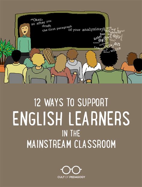 12 Ways To Support English Learners In The Mainstream Classroom Cult