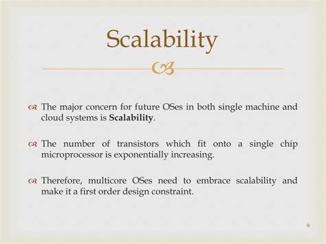 Ppt Fos Factored Operating System An Operating System For Multicore And Clouds Powerpoint