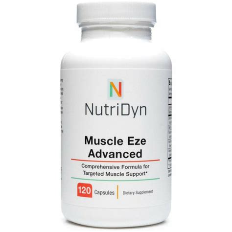 Muscle Eze Advanced 120 Caps By Nutri Dyn Clinical Nutrition Centers