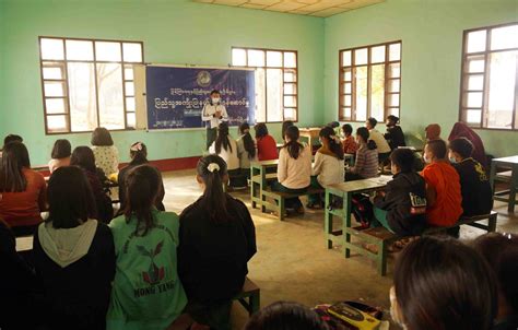 မိုင်းယန်းမြို့၌ ကျောင်းသား၊ ကျောင်းသူများအား လူငယ်ရေးရာ အသိပညာပေးဟောပြောပွဲ ကျင်းပ