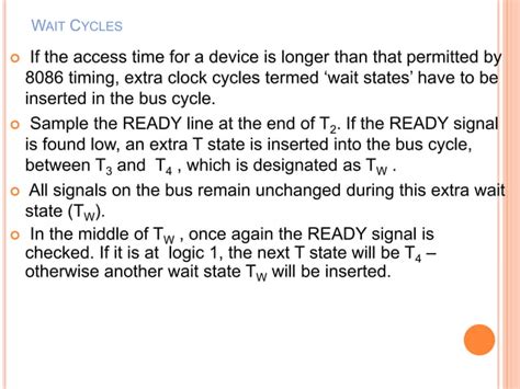 Chapter 6 Hardware Structure Of 8086 Pptx