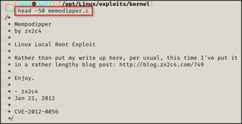Kernel Exploits Linux Privilege Escalation
