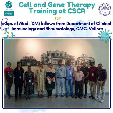 Stemcelltherapy Cscrfacilityvisit Stem Cscr Cmc Instem