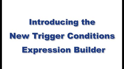 Introducing The New Trigger Condition Expression Builder In JSCAPE MFT Server YouTube
