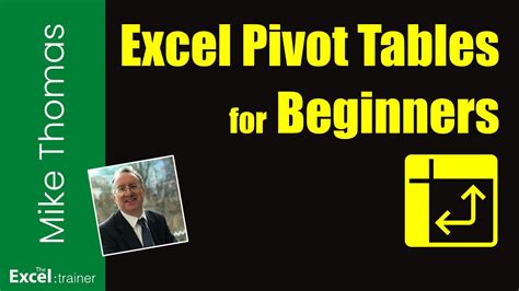 Pivot Tables For Beginners Cabinets Matttroy