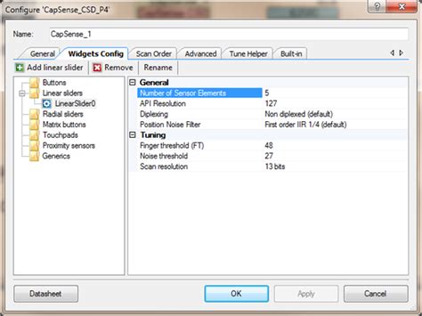 Psoc Smarter Life Challenge Das Project Example Capsense Linear Slider With And Without