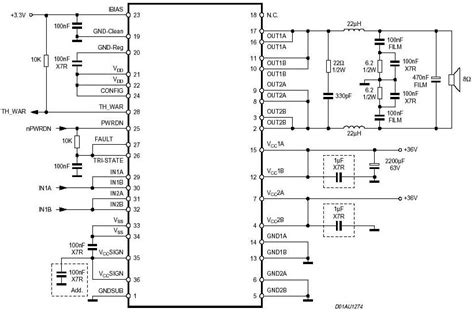 50w Stereo Audio Amplifier Circuit Under Repository Circuits 33550 Next Gr