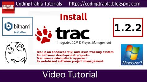 Install Trac 122 Wiki And Issue Tracker On Windows 7 Via Bitnami Installer Opensource