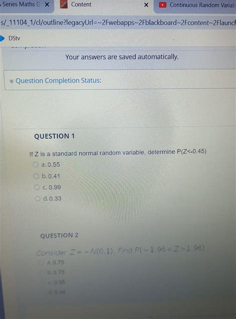 Solved Series Maths G X Content х Continuous Random Variab Chegg