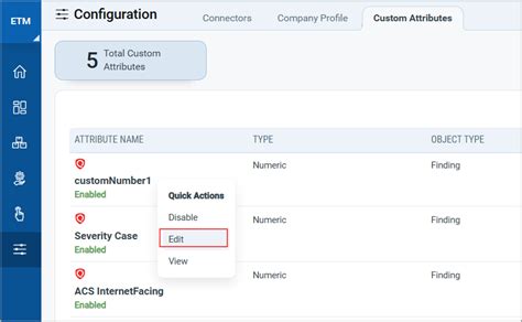 View Findings Using Custom Attributes View Findings Using Custom Attributes