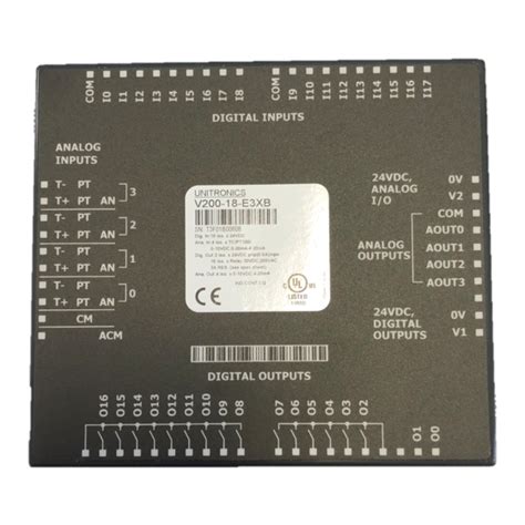 UNITRONICS V E B MANUAL Pdf Download ManualsLib