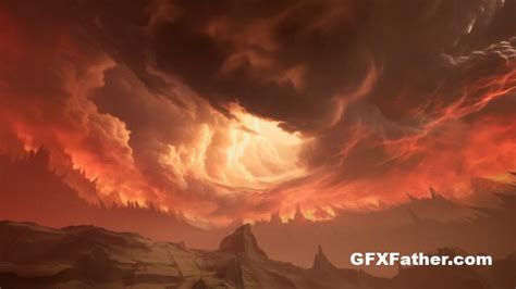 Unreal Engine Matte Painting Skybox Pack Demonic Skies Gfxfather Unreal Engine Matte Painting Skybox Pack Demonic Skies Gfxfather