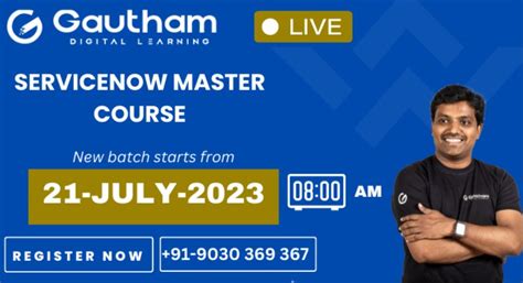 Servicenow Live Classes New Batch Starts From 21 Jul 2023