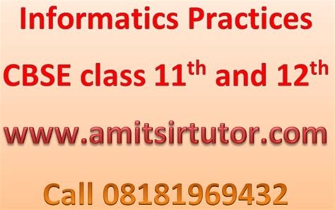 Online Ip Tuition Class 12 Cbse In Dubai 918181969432