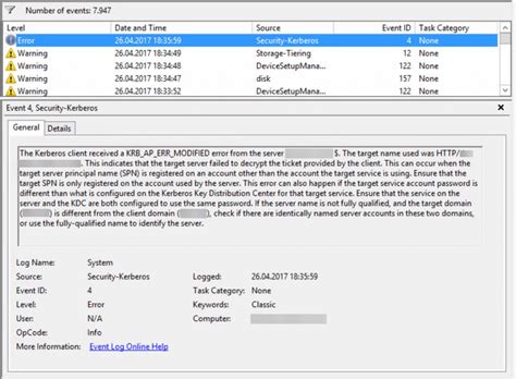 Zugriffsfehler Bei Einem Scale Out File Server Cluster Error 0x80090322 Hyper V Server Blog