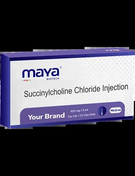 Best Succinylcholine Injection 2ml Manufacturers In India