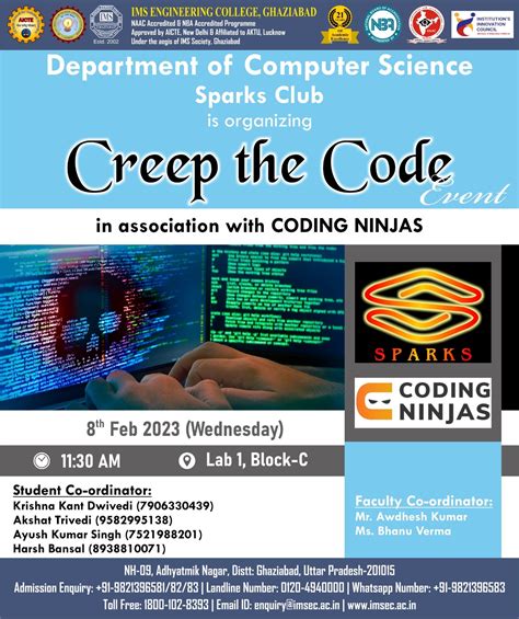 Creep The Code Competition Creep The Code Competition
