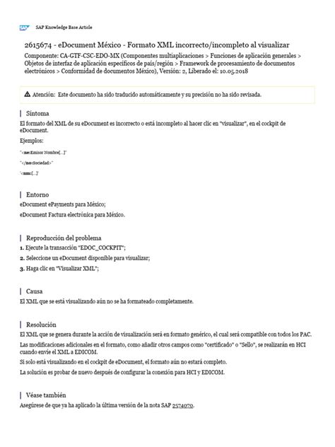 E 20240612 Edocument México Formato Xml Incorrecto Pdf