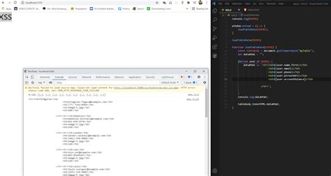 Why Am I Getting Xss Error When Fetching From Local File Rwebdev