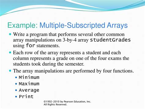 Arrays Ppt Download