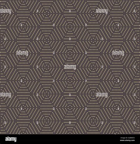 Seamless Abstract Vector Pattern With Hexagons Stock Vector Image And Art