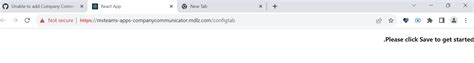 Unable To Add Company Communicator Author App In Teams · Issue 1163 · Officedevmicrosoft Teams
