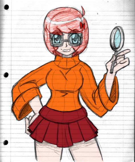 Velma Sketch Colored By Bran New Lovesong On Deviantart