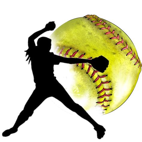 Softball Design By Kandice H Softball Clipart Softball Backgrounds