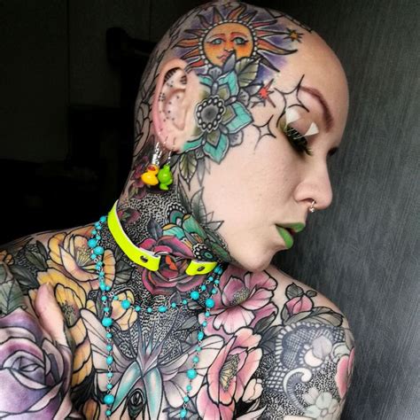 Woman Urged To Stop Getting Tattoos As She Looks Scary But Ignores