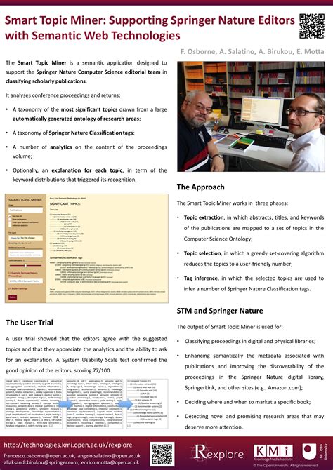 Smart Topic Miner Supporting Springer Nature Editors With Semantic Web Technologies Angelo
