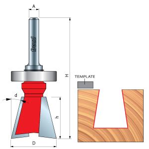 Freud Dovetail Router Bits