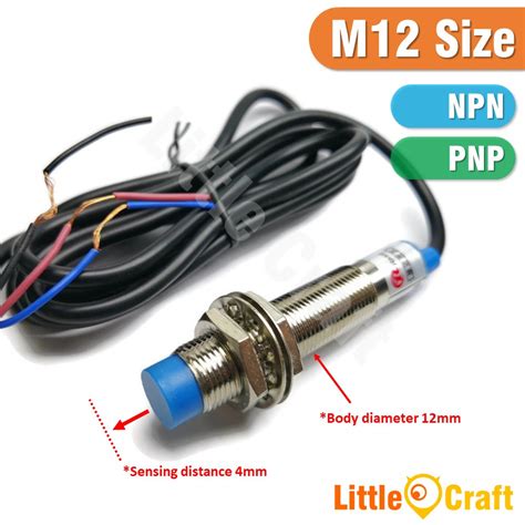 Inductive Proximity Sensor Switch NPN PNP DC V MA Mm Mm Shopee Malaysia