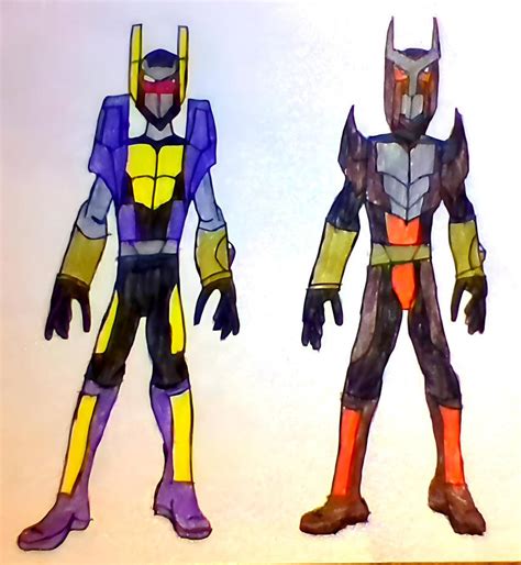 Insecticon Ranger And Terrorcon Ranger By Paulogamenha On Deviantart