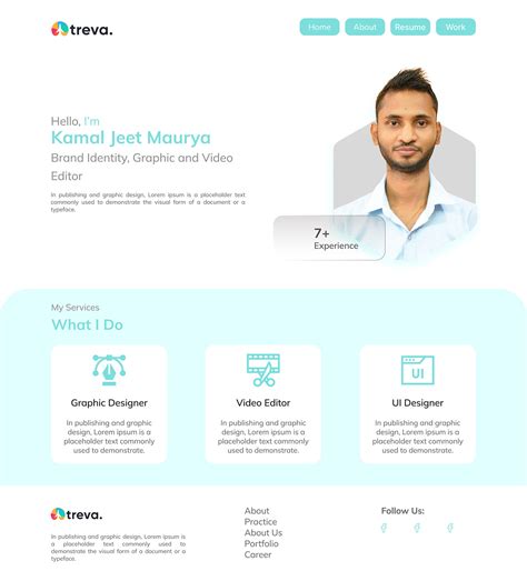 FIGMA UI Website Landing Page Design Behance