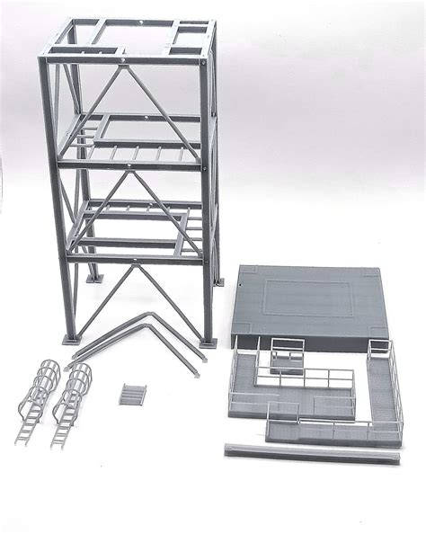 O Scale Bulk Weigher Kit For Grain Elevator Structures 148 Miniature