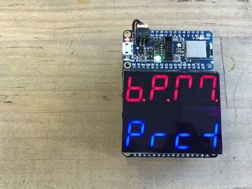 CircuitPython BLE Heart Rate Zone Trainer Display