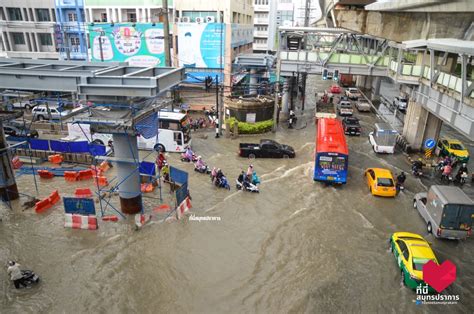 เช้านี้ยังอ่วม สถานการณ์ น้ำท่วม สมุทรปราการ หลังเกิดฝนตกหนัก