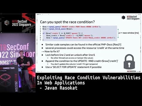 Hack In The Box Security Conference Talk Exploiting Race Condition