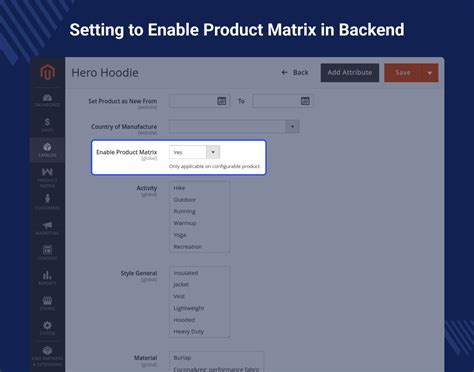Magento 2 Product Matrix Module Configurable Variants Grid Extension