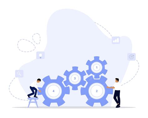 Premium Vector Processing Concept Illustration