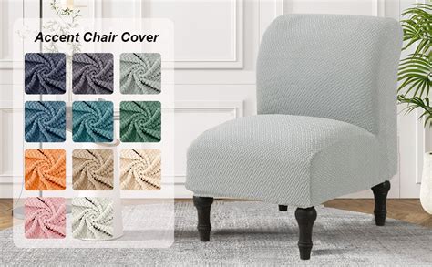 Livego Armless Accent Chair Cover Slipcoverslipper Chair