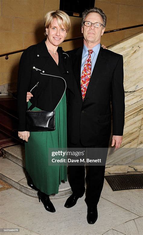 Robert Fox And Wife Fiona Golfer Attend An After Party Following The