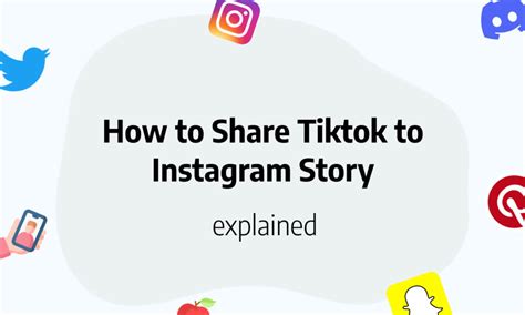 How To Share Tiktok To Instagram Story Daily Social Tips